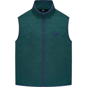 EASTSIDE GOLF Tweed Print Breaker Vest
