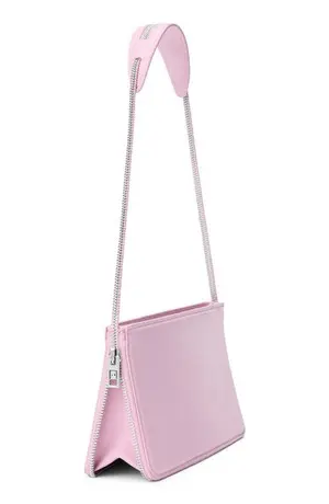 Alexander Wang Siren Pochette Leather Shoulder Bag - Light Pink