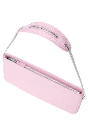 Alexander Wang Siren Pochette Leather Shoulder Bag - Light Pink