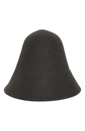 TOTEME Paper Straw Sun Hat - Black