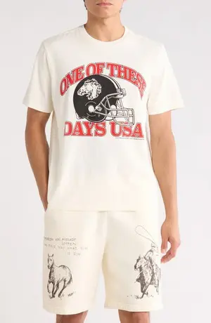 One Of These Days Short Sleeve T-shirts For Men