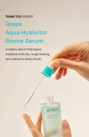 THANK YOU FARMER Grape Aqua Hyaluron Biome Serum