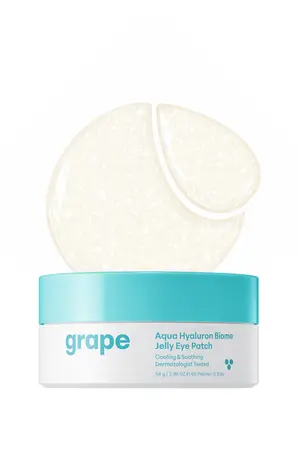 THANK YOU FARMER Grape Aqua Hyaluron Biome Jelly Eye Patch