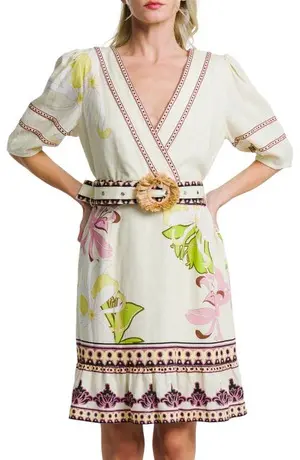 CIEBON Ivy Linen Blend Dress
