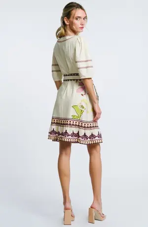 CIEBON Ivy Linen Blend Dress