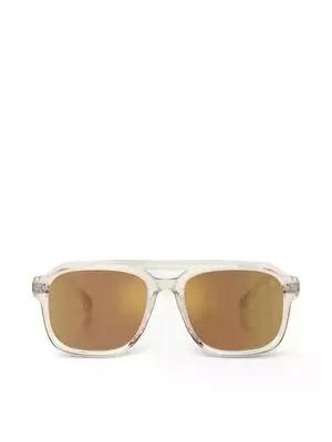 Moncler Vantos Square-frame Sunglasses - Neutrals