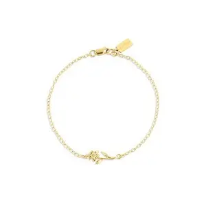 SET & STONES Elsie Birth Flower Bracelet Gold/march