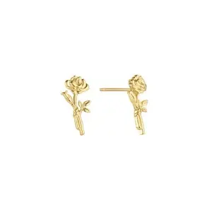 SET & STONES Elsie Birth Flower Stud Earrings - Gold/june