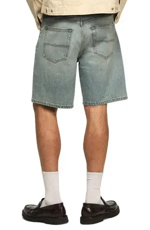 Lucky Brand Loose Fit 5-pocket Denim Shorts