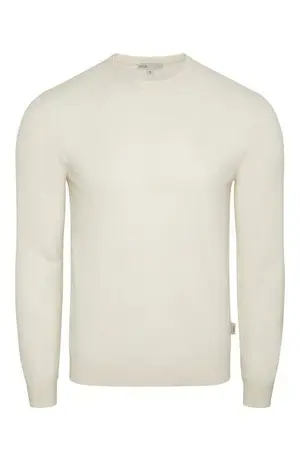 Onia Crewneck Cashmere Sweater - Egret