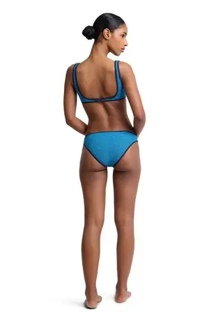 Onia Claire Tricot Bikini Top - Blue