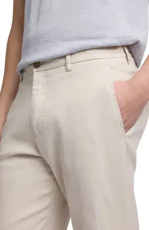 Onia Stretch Linen Trouser - Stone