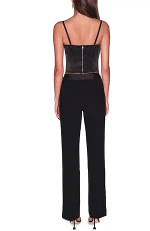 FLEUR DU MAL Hamptons Bustier - Black