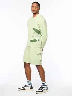 SERGIO TACCHINI Ciro Crewneck Sweatshirt - Reseda