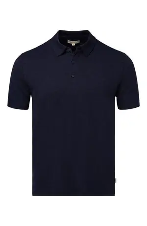 Onia Short Sleeve Polo - Navy