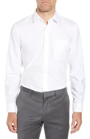 Nordstrom Smartcare™ Trim Fit Solid Dress Shirt