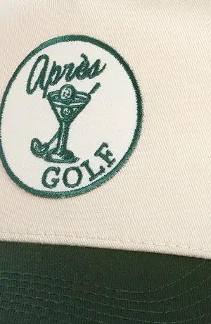 KENZKUSTOMZ Après Golf Snapback Baseball Cap - Green