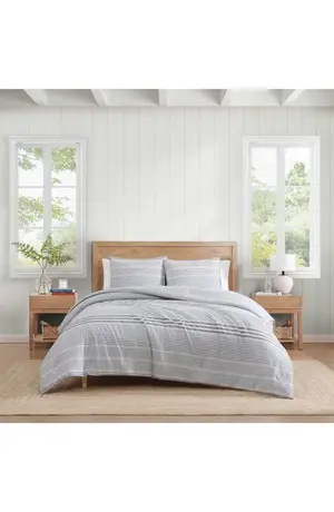 Tommy Hilfiger Danbury Stripe Cotton Percale Comforter & Shams Set