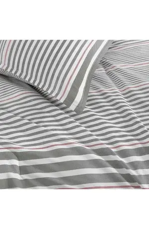 Tommy Hilfiger Danbury Stripe Cotton Percale Comforter & Shams Set