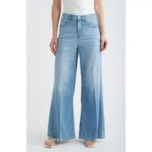 Spanx Supersmooth™ Authentic 360 Lightweight High Waist Super Wide Leg Jeans