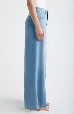 Spanx Supersmooth™ Authentic 360 Lightweight High Waist Super Wide Leg Jeans