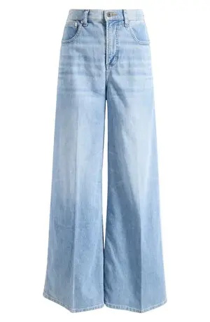 Spanx Supersmooth™ Authentic 360 Lightweight High Waist Super Wide Leg Jeans