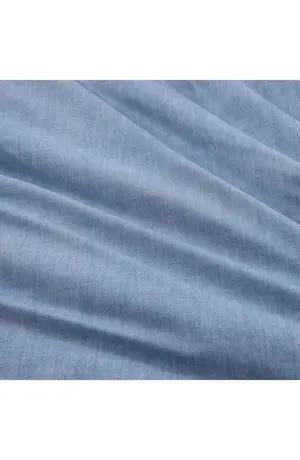 Tommy Hilfiger Classic Texture Cotton Percale Comforter & Shams Set - Mediumblue