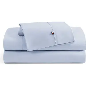Tommy Hilfiger Cotton Percale Sheet Set Blue