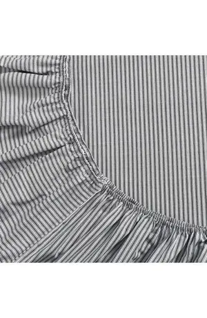 Tommy Hilfiger Highland Ticking Stripe Sheet Set - Navy