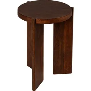 OLIVE GROVE Side Table - Brown
