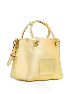 V°73 Logo-patch Tote Bag - Gold