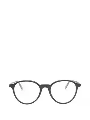 Montblanc Round Frame Eyeglasses - Black