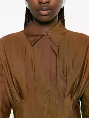 Max Mara Ruffled-hem Maxi Dress