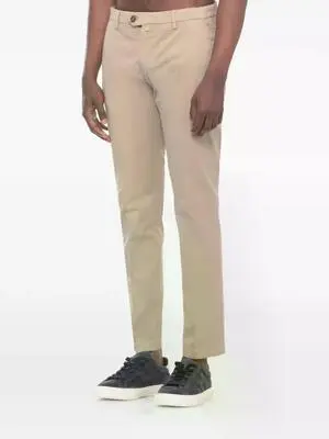 BRIGLIA 1949 Slim-fit Chino Trousers - Neutrals
