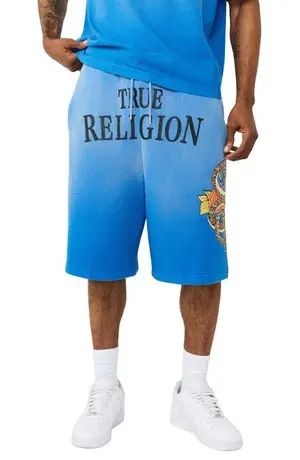 True Religion Drawstring Shorts For Men