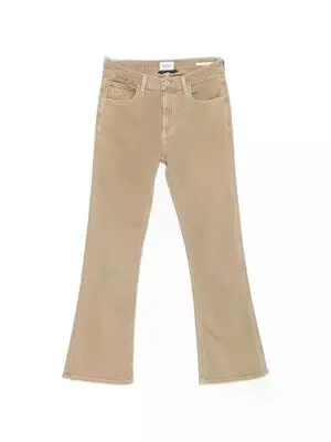 Citizens Of Humanity Belt Loops Flared Jeans - Brown
