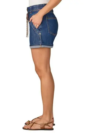 Wit & Wisdom Denim Drawstring Shorts