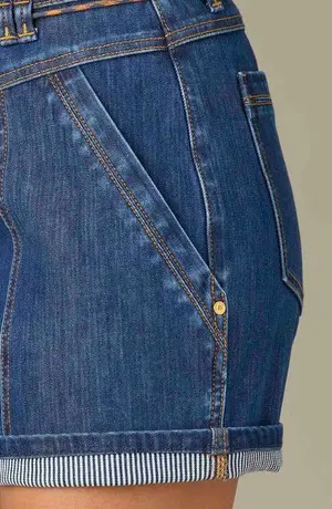 Wit & Wisdom Denim Drawstring Shorts