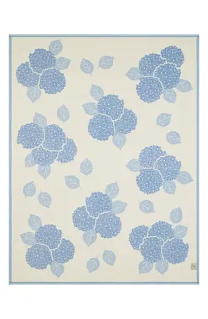 CHAPPYWRAP Hydrangeas Bell Throw Blanket