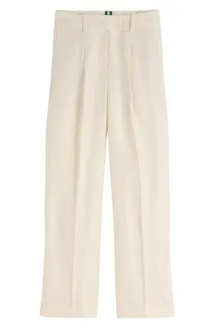 Boden Chiswick Crop Linen Trousers