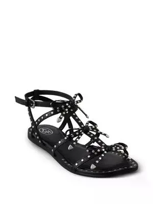 Ash Gladius Studded Sandals - Black
