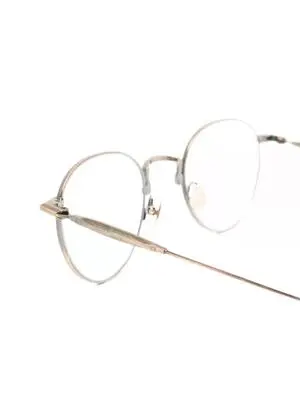Matsuda Round-frame Eyeglasses - Gold