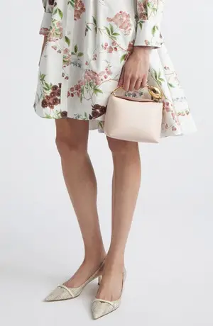Erdem Bloom Mini Bag - Blush