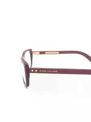 Marc Jacobs Rectangle-frame Glasses - Red