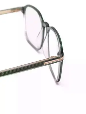 BOSS Square Frame Eyeglasses - Green