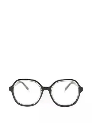 BENETTON Charlotte Round-frame Glasses - Black