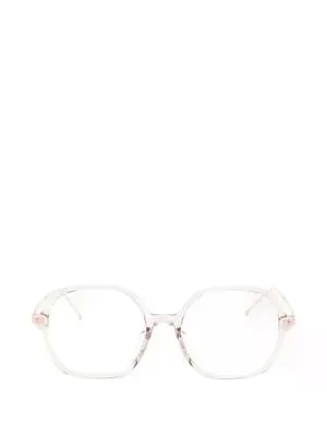 BOSS Geometric-frame Eyeglasses - Pink