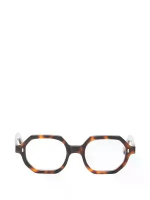 L.g.r Zanzibar Geometric-frame Glasses - Brown