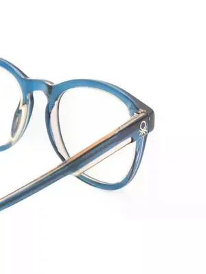 BENETTON Round Frame Eyeglasses - Blue