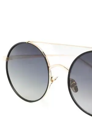 ALEXANDER WINTSCH Double-bridge Round-frame Sunglasses